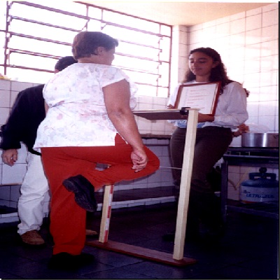 Teste de marcha estacionária de dois minutos para diagnóstico da ...
